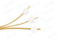 China Medical EO Urethral Silicone Coated Latex Foley Catheter 24fr 15cc for sale