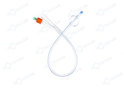 China OEM Sterile 2 Way Silicone Foley Catheter 400mm With  Smooth Plug for sale