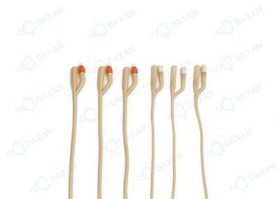 China 26FR Silicone Coated Latex Foley Catheter 25cm for sale