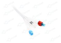China Nelaton Disposable 22Fr 3 Way Silicone Foley Catheter ISO13485 for sale