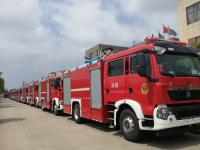 China 206kw 4x2 Drive Foam Fire Fighting Truck With 6000L Water And 2000L Foam for sale