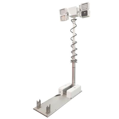 China 3.5M Vehicle Mounted Mobile Emergency LED Light Tower For Fire Truck for sale