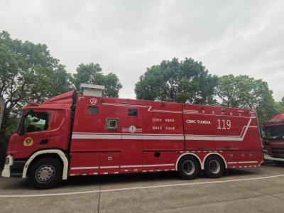 China Scania Chassis 6×4 Fire Fighting Truck 3000L Rescue Fire Truck for sale