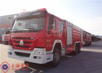 China 276Kw 6x4 Drive 27 Ton Huge Capacity Foam Tanker Fire Truck with Six Seats for sale