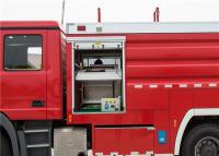 China 6x6 Drive Airport Fire Vehicles with Water Foam Monitor Throw Range Over 75m for sale