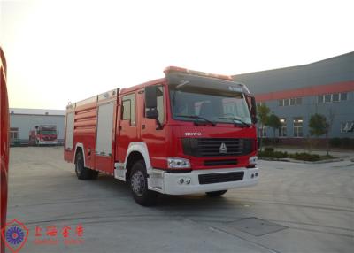 China 206Kw 4x2 Drive Commercial Fire Trucks Large Space Six Seats Foam Fire Truck for sale