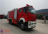China 6x4 Drive Foam Commercial Fire Trucks With YTQ 590K Sandwich Type PTO for sale