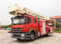 China 32m 6×4 Aerial Fire Truck with Telescopic Ladder used for rescue & Fire Fighting for sale
