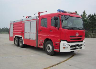 China Max Power 320kw 6x4 Drive 6 Seats Water Foam and Dry powder Fire vehicle for sale