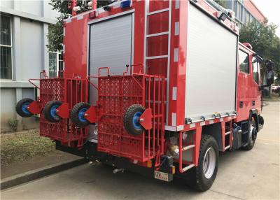 China 5 Seats 4×2 Driving 2700L Foam Fire Truck with FIAT IVECO ML 100E22 Chassis for sale