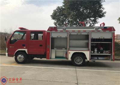 China Lengthen Cab Five Seats China IV Emission 4x2 Drive Water Tanker Fire Truck for sale