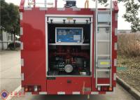 China Max Speed 105km/h Water Tanker Fire Truck With Hydraulic Control Clutch for sale