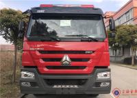 China 6 Seats 276kw Piston Primer Pump Water Tanker Fire Truck 6x4 Drive 85km/H for sale