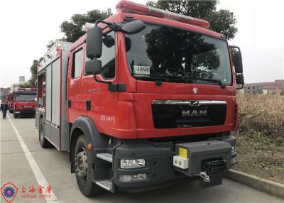 China 100km/h 4x2 Drive 6 Cylinder Diesel Engine 25 Meter Aerial Ladder Fire Truck for sale