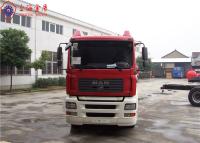China MAN Chassis 12 Ton Water Tanker Fire Truck 265kw With Total Side Girder for sale