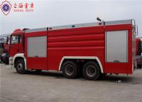 China 6x4 MAN Chassis Water Tanker Fire Truck With Direct Injection Diesel Engine for sale