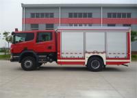 China 4x2 Euro 4 Emission Light Rescue Fire Vehicle Contains 100 pcs Equipment for sale