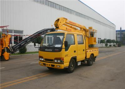 China 5 Person KaiFan Brand 16M 3 Section Telescopic Boom Aerial Work Platform Truck for sale