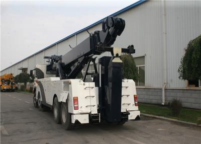 China KaiFan Heavy Duty VOLVO Chassis Road Wrecker Truck 8x4 Drive 99 Km/H for sale