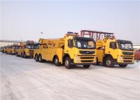 China Heavy Duty 10×4 Drive Diesel Road Wrecker Truck with 2 Seats for sale