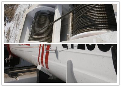China Turning Speed N 0 - 2r / Mi Truck Mounted Hydraulic Crane Elevation Of Boom -2 - 80° for sale