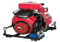 China High Lift Portable Fire Pump 9m Maximum Suction Depth Hand / Electric Start Startup for sale