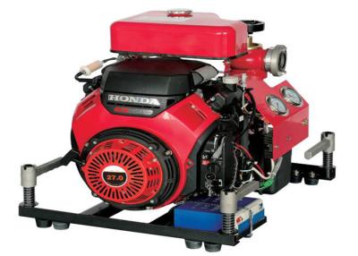 China High Lift Portable Fire Pump 9m Maximum Suction Depth Hand / Electric Start Startup for sale