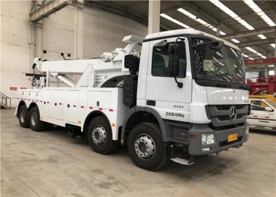China 41000kg Towing Weight 2 Piece Winches Road Wrecker Truck 65 Rotation Angle for sale