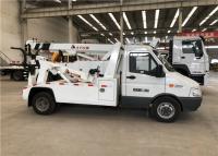 China Curb Weight 3800kg Road Wrecker Truck Overall Dimension 5400×2000×2300mm for sale