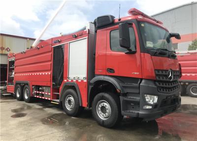 China CCC 6x4 Drive 6000L Water 95km/H 265kw Foam and Water Dual Funciton Fire Truck for sale