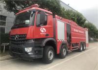 China Snap Type Bumper 1.0MPa 120L/S Water Tanker Fire Truck with Monitor Flows 80L/s for sale