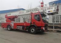 China CCC 4745mm Wheelbase 4×2 Drive 32m Height Aerial Ladder Platform Fire Truck for sale