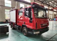 China 4x2 Drive 217HP 5.88L Displacement  Water Tender Fire Truck with 2000L Tanker for sale