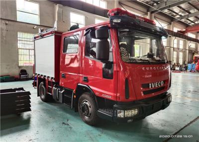 China 4x2 Drive 217HP 5.88L Displacement  Water Tender Fire Truck with 2000L Tanker for sale