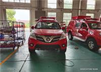 China 2780ml 120kw 4 Cylinders Water Mist Pickup Fire Truck for sale
