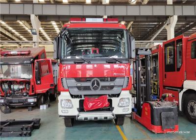 China 4x2 Gasoline Emergency Fire and Rescure Truck with 6 Crew seats for sale