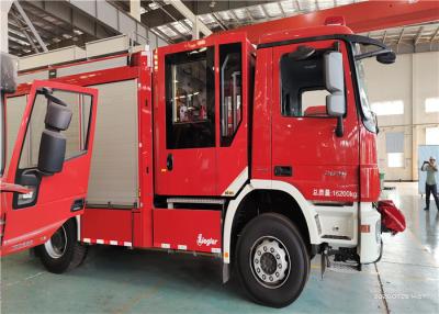 China Gasoline Rear Mounted 100km/H 214kw Rescue Fire Truck for sale