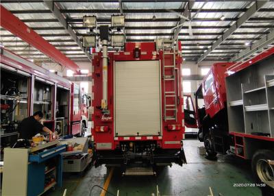 China Lifting Lighting 13.5kVA Chemical Accidents Rescue and Salvage Fire Vehicle for sale