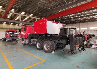 China 1440mm Front Suspension 4x2 Aerial Ladder Fire Truck for sale