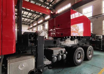 China Diesel Engine 435 Horsepower Aerial Ladder Fire Truck with Four Section Ladder for sale