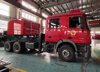 China Mercedes-Ben Chassis 30.7 Meter Height Pneumatic Locking Aerial Ladder Fire Truck for sale