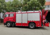 China 8m Radius Fire Service Emergency Rescue Vehicle with 5.5 Meters Lifting Crane for sale