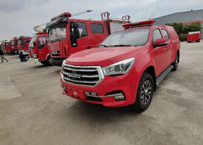 China 30m Hose Reel 300L Fixed Water Tank Pickup Fire Truck for sale