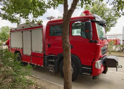China 213KW 1190NM 6500L Water Tanker Fire Truck for sale