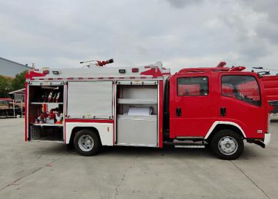 China 4x2 Drive Piston Primer Pump 2200L Water 500L Foam Water Tanker Fire Truck for sale
