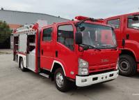 China SS304 7800 Liter's Capacity Water Tanker Fire Truck with Chinese Pump for sale