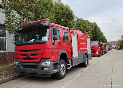 China 10 bar 4x2 Drive 60L/S Water Tanker Fire Truck Fire Engine 7600kg for sale