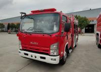 China High Quality Stainless Steel Water Tanker Fire Truck with HALE Pump Spray Range 60m for sale