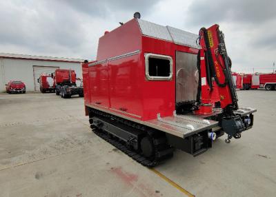China 200L/S 4.2km/H 750HP Crawler Tracking Fire Pumper Truck for sale