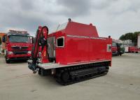 China Hydraulic 551kw 750HP Crawler Water Intake Fire Truck for sale